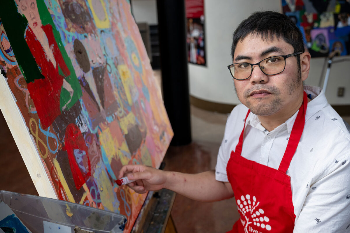 Ernest Chua painting workshop | Yukon Arts Centre